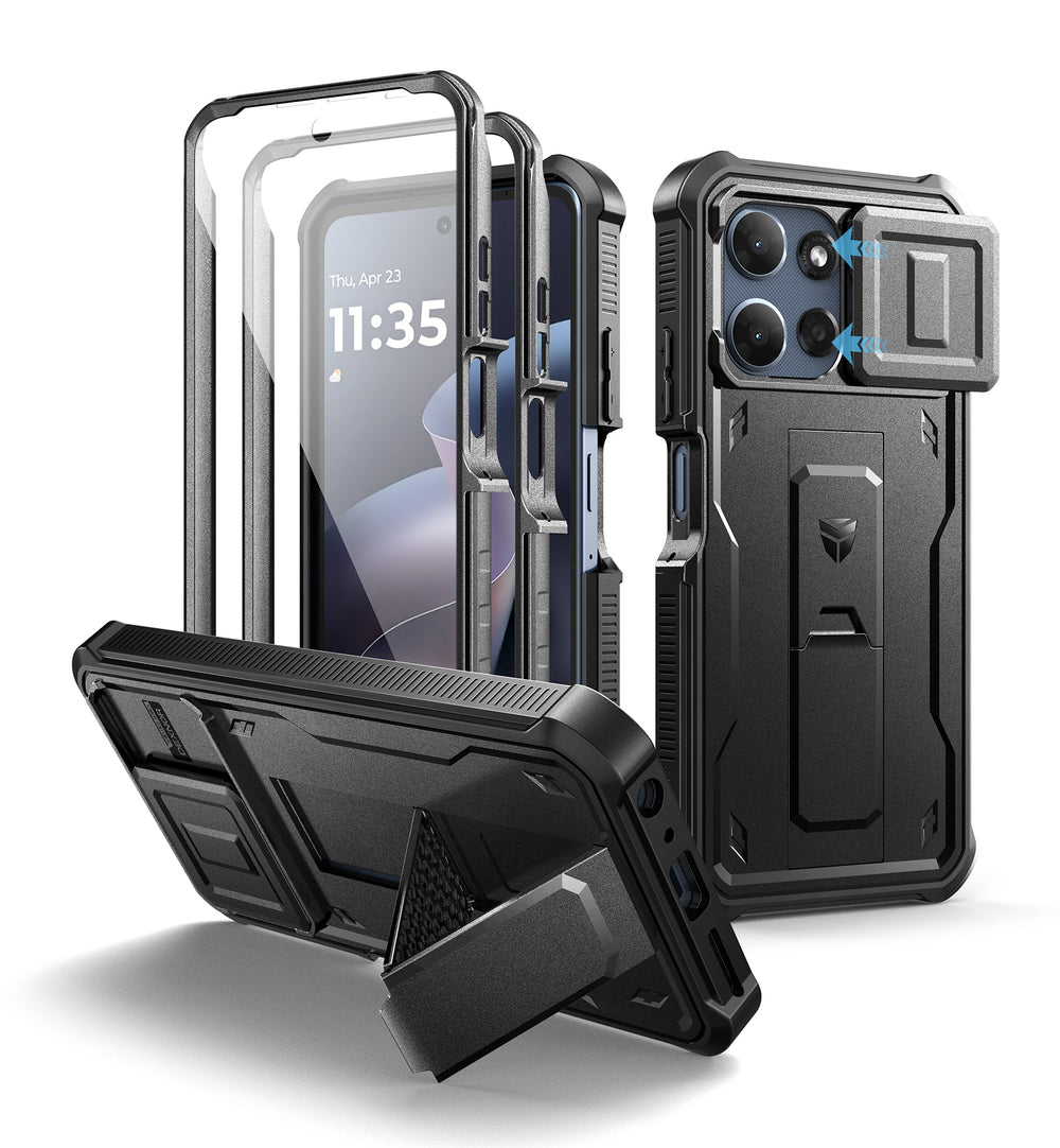 Dexnor Case for Motorola Moto G Power 5G 2025 2 Front Frame Built-in ...