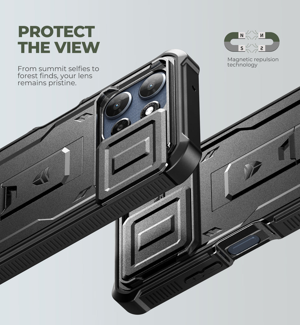 Dexnor Case for Motorola Moto G Power 5G 2025 2 Front Frame Built-in ...