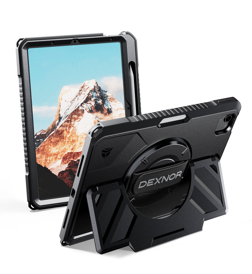 Dexnor Case for iPad Air 4th Generation 10.9 inch Rugged Case with 360 ...