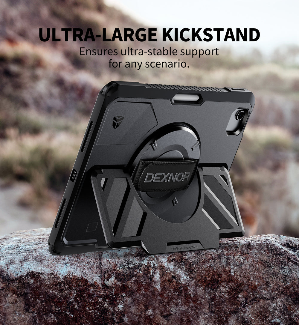 Dexnor Case for iPad Air 5th Generation 10.9 inch Rugged Case with 360 ...