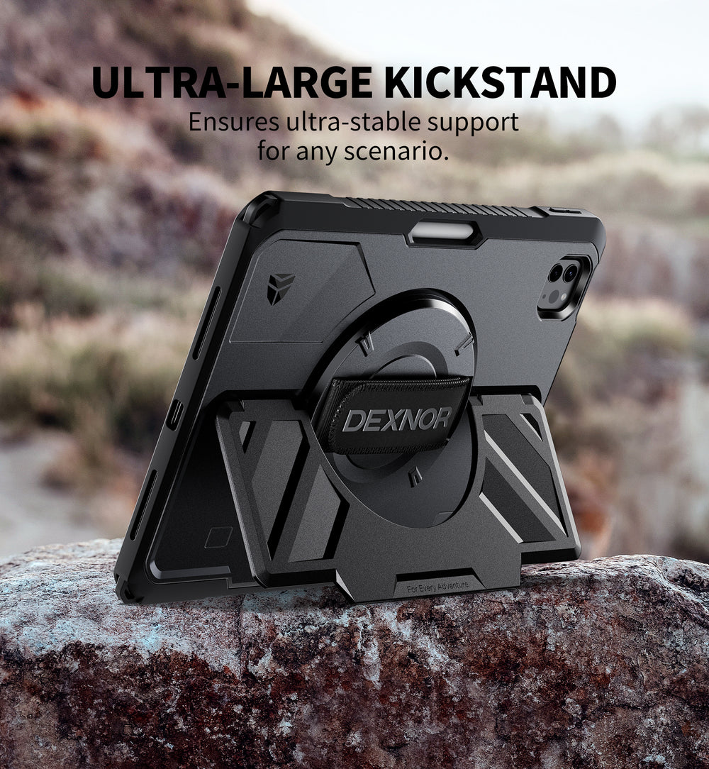 Dexnor Case for iPad Pro 11 inch 1st Gen 2018 Rugged Protective with ...