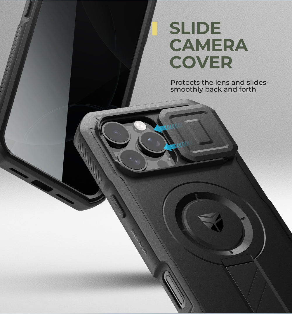 Dexnor Case for iPhone 16 Pro Max with Slide Camera Cover Adjustable ...