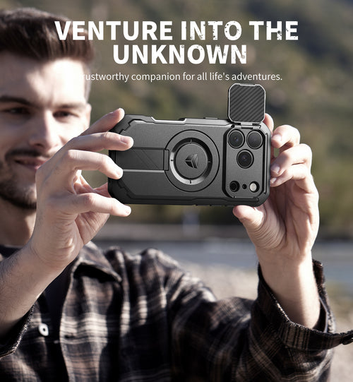 Dexnor Case For iPhone 17 Pro Max With Flip Camera Cover MagSafe Heavy ...