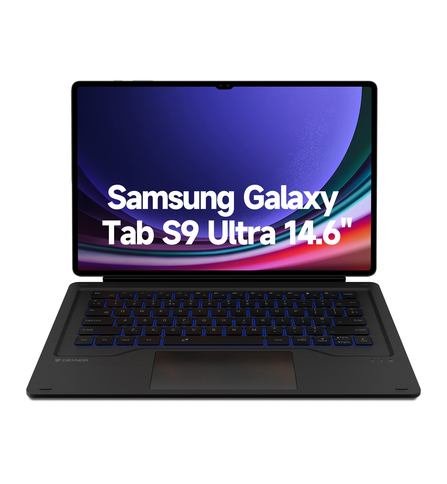 For Samsung Galaxy Tab S9 Ultra Keyboard 14.6 Inch Magnetic Detachable ...