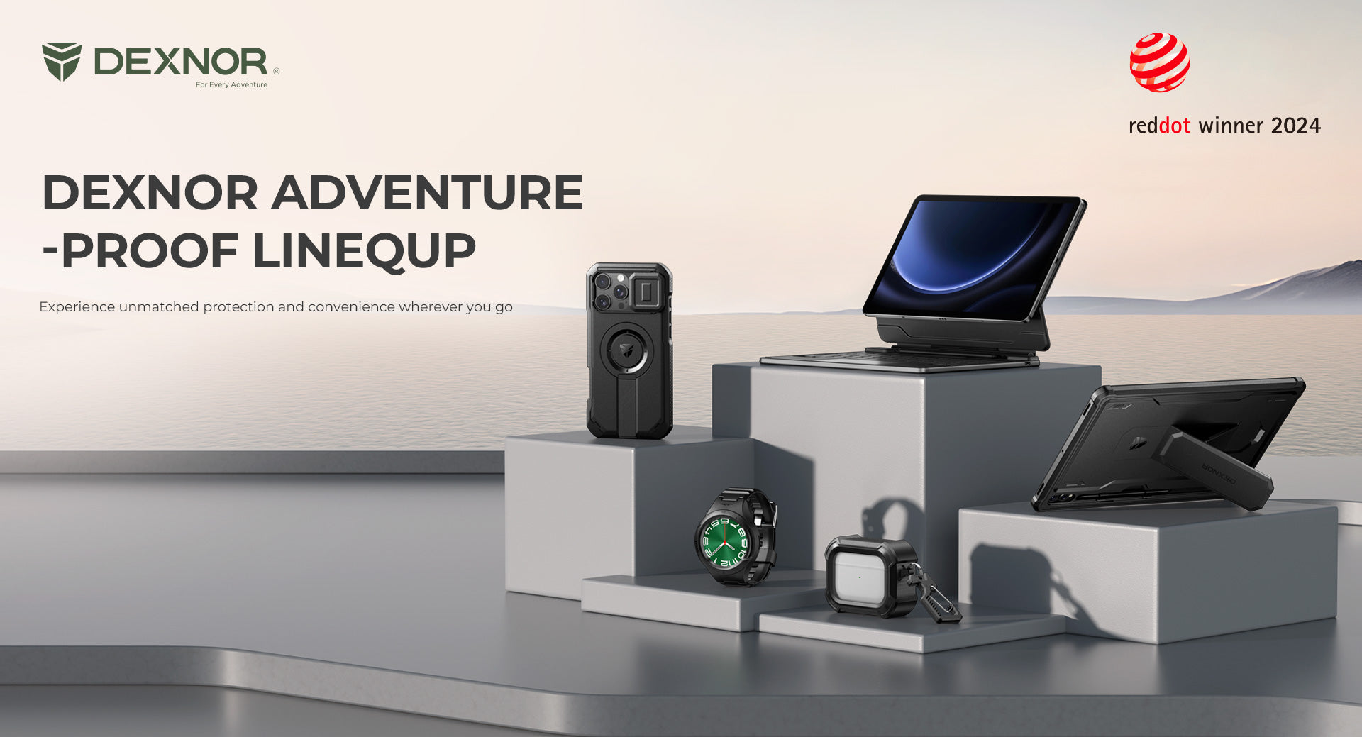 Dexnor Keyboard Cases, Phone Cases, Watch Cases.